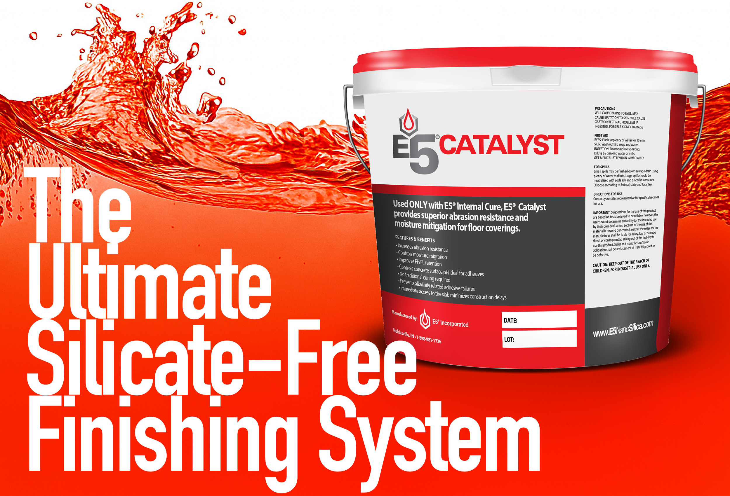 E5® Nano Silica Concrete Admixture | Internal Curing, Durability ...